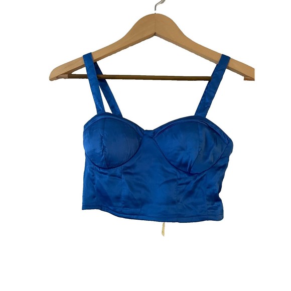B.O.G. Collective | Tops | Bog Collective Smocked Bustier Crop Top Size ...